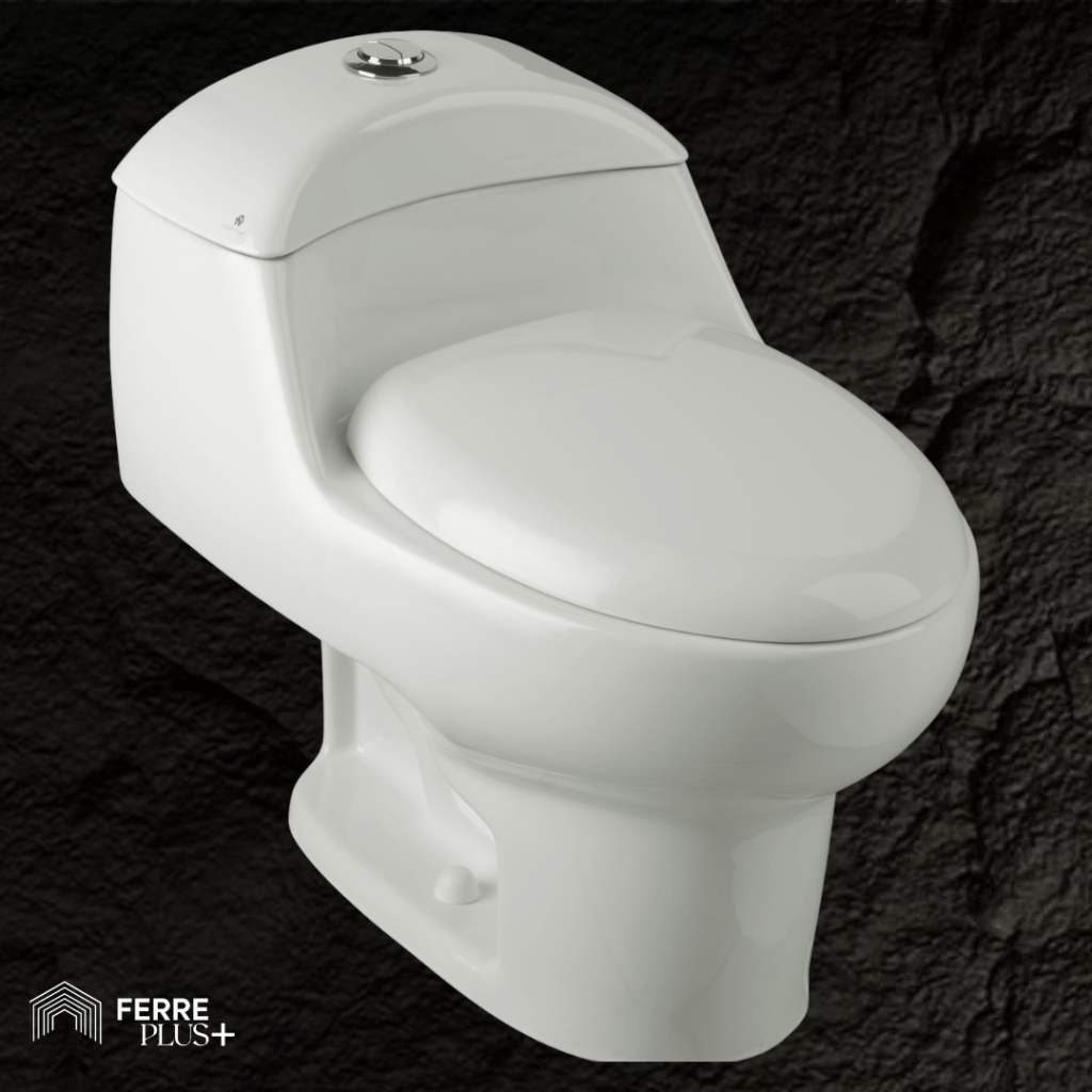INODORO ONE PIECE MONACO BLANCO FV - FerrePlus