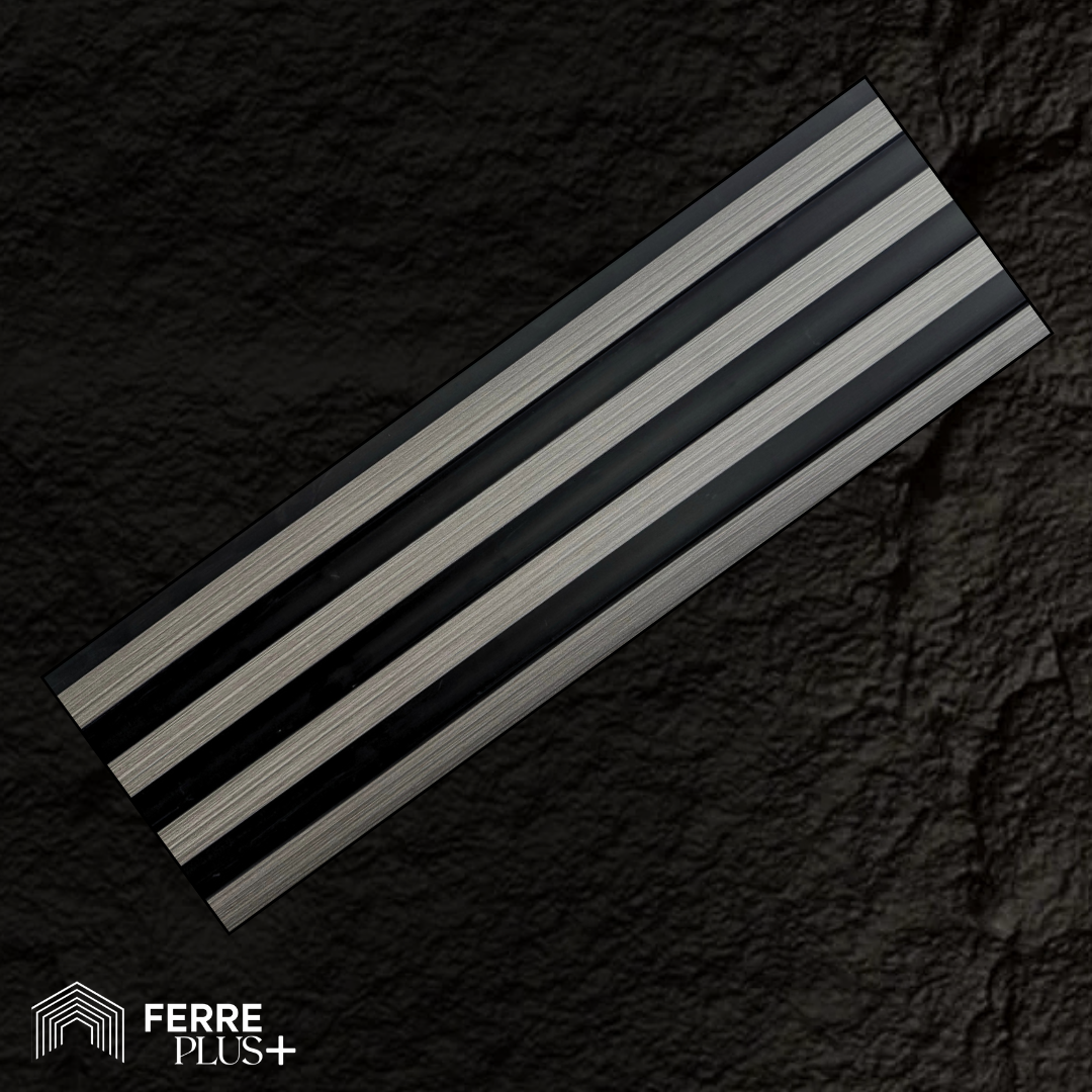 PANEL RANURADO FRESNO GRIS MIXTO - FerrePlus