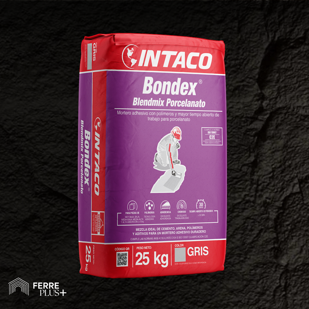 BONDEX BLENDMIX PORCELANATO - FerrePlus